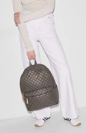 Mz Wallace Metro Deluxe Backpack - Magnet