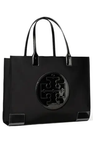 Tory Burch Ella Patent Nylon Tote