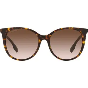 BURBERRY Burberry 55mm Cat Eye Sunglasses