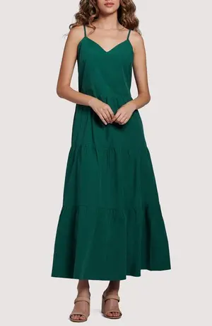 LOST + WANDER Lovers Rock Cotton Maxi Dress With Pockets