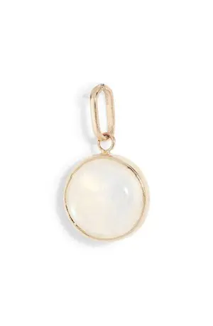 Anzie Classique Bezel Charm - Moonstone