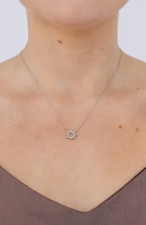 Anzie Dew Drop Mini Charm Catcher Necklace