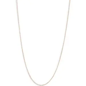 Anzie 14k Gold Chain Link Necklace - Yellow Gold