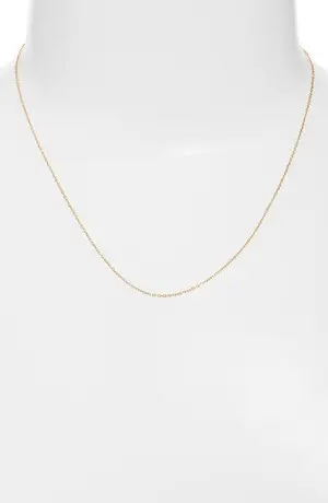 Anzie 14k Gold Chain Link Necklace