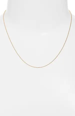 Anzie Mini Ball Chain Necklace