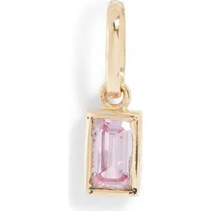 Anzie Carr Pendant Charm - Pink Sapphire