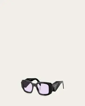 Prada Geometric Rectangle Sunglasses