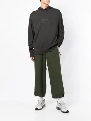 A-COLD-WALL* Embossed-logo Long-sleeve Hoodie