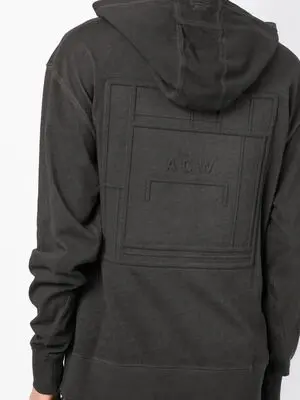 A-COLD-WALL* Embossed-logo Long-sleeve Hoodie