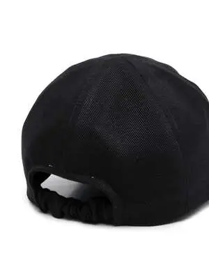 PATOU Logo-embroidered Baseball Cap - Black