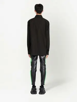 Balmain Zip-up Cotton Shirt
