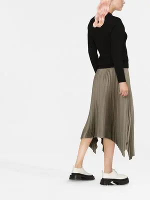 JIL SANDER Mock-neck Wool Jumper