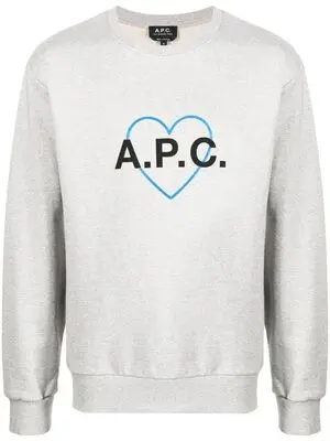 A.p.c. Jules Logo-print Sweatshirt