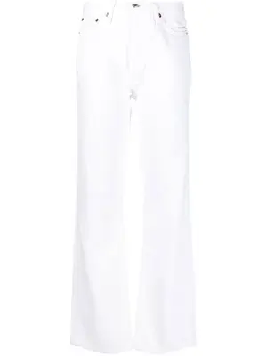 RE/DONE High-waisted Flare-leg Jeans