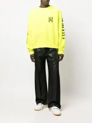 Amiri Graphic Print Crewneck Sweatshirt