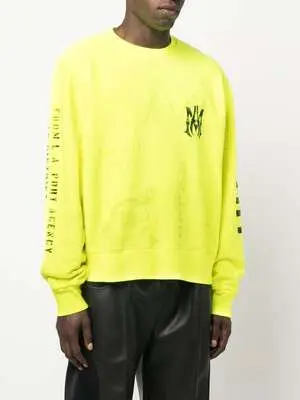Amiri Graphic Print Crewneck Sweatshirt