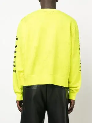 Amiri Graphic Print Crewneck Sweatshirt