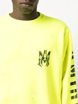 Amiri Graphic Print Crewneck Sweatshirt