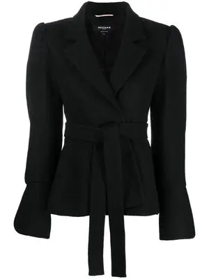 Rochas Belted Wool Jacket