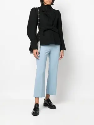 Rochas Belted Wool Jacket