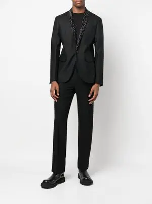 Dsquared2 Metallic-detail Single-breasted Blazer