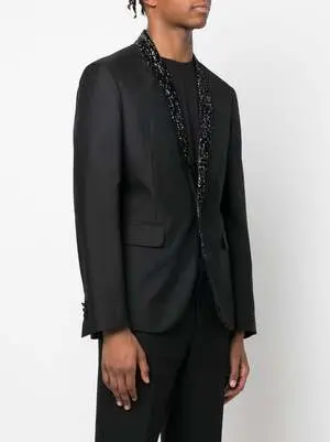Dsquared2 Metallic-detail Single-breasted Blazer