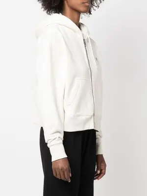 Dickies Logo-patch Zip-up Hoodie