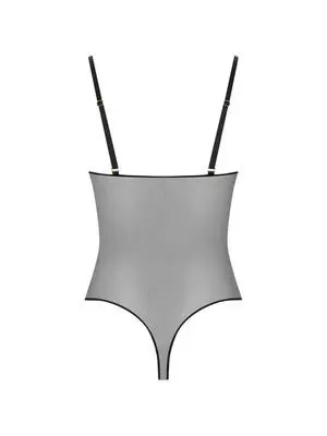 MAISON CLOSE Corps À Corps Thong-style Bodysuit - Black