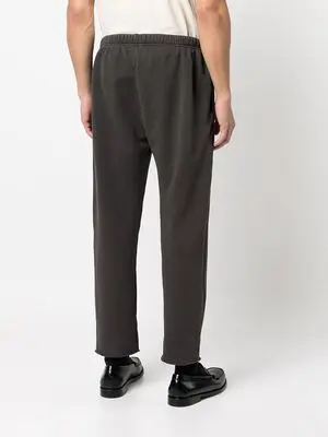 LES TIEN Cropped Straight-leg Joggers