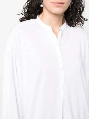 TOTEME Semi-sheer Longline Blouse