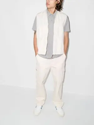 Sunspel Short-sleeve Polo Shirt - Grey