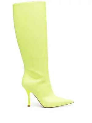 Liu Jo Glitter Pointed-toe Boots - Yellow