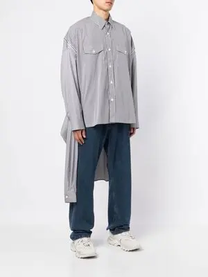 Facetasm Striped Oversized Shirt