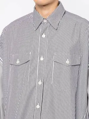 Facetasm Striped Oversized Shirt