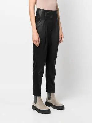 Brunello Cucinelli Woven Tapered-leg Trousers