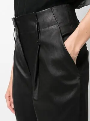 Brunello Cucinelli Woven Tapered-leg Trousers
