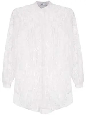 OLYMPIAH Branch Lace-print Shirt