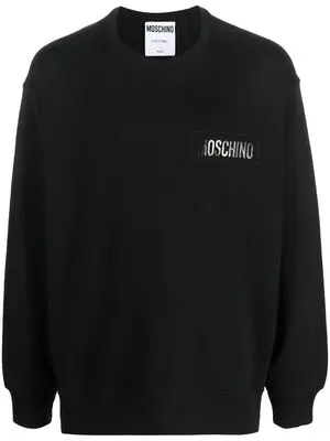 Moschino Print Organic Cotton Sweatshirt