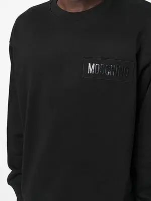 Moschino Print Organic Cotton Sweatshirt