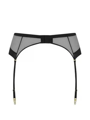 MAISON CLOSE Body To Body Garter Belt - Black