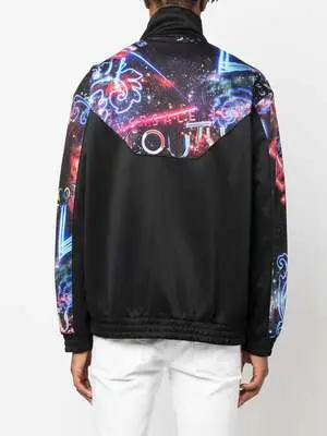Versace Logo Digital-print Bomber Jacket