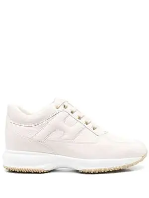Hogan Interactive Lace-up Sneakers - Neutrals