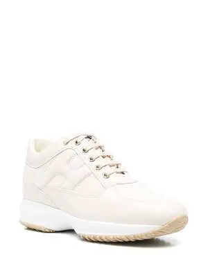 Hogan Interactive Lace-up Sneakers - Neutrals