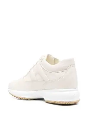 Hogan Interactive Lace-up Sneakers - Neutrals