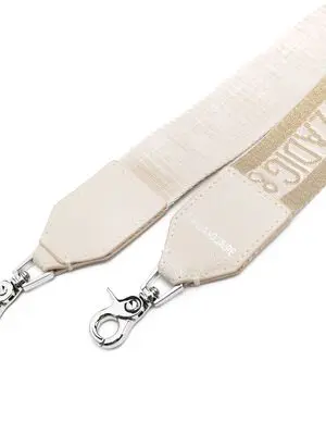 Zadig&Voltaire Logo-print Bag Strap - Gold