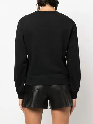 Moschino Logo-print Organic Cotton Sweatshirt