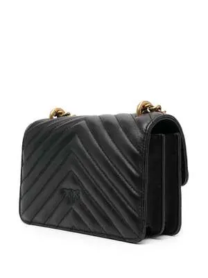 Pinko Quilted Lovebird Shoulder Bag