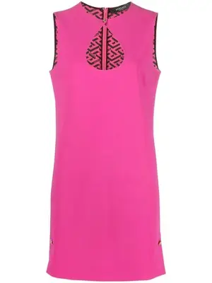 Versace Cut-out Shift Dress