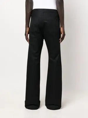 Balenciaga Flared Cotton Trousers