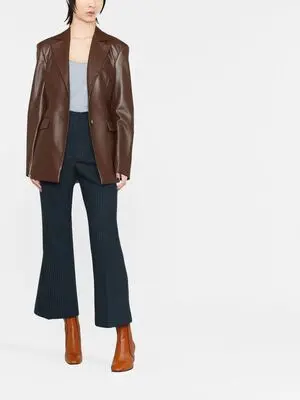 Stella McCartney Striped Flared Trousers